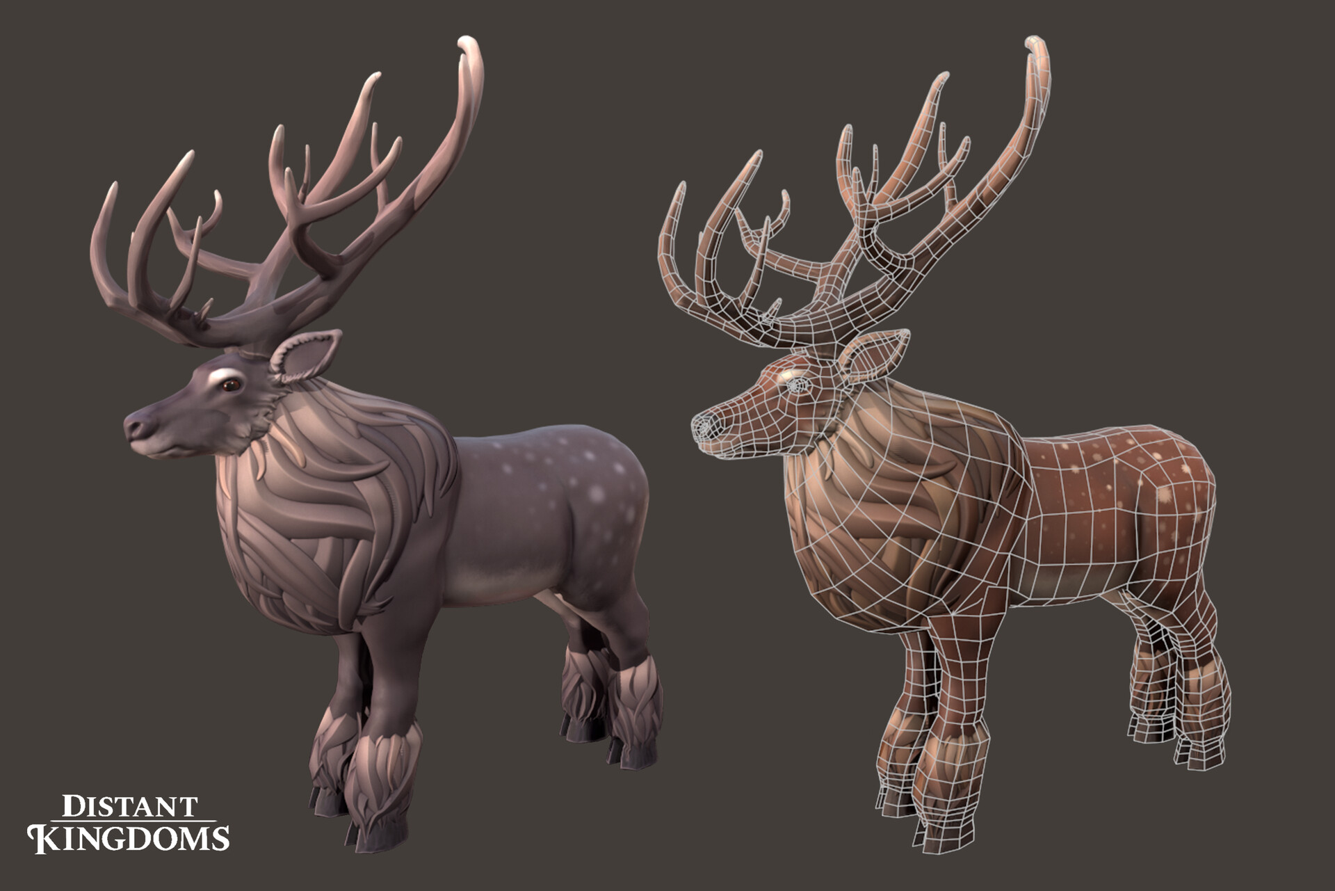 Katy Wood - Deer Creatures - Distant Kingdoms