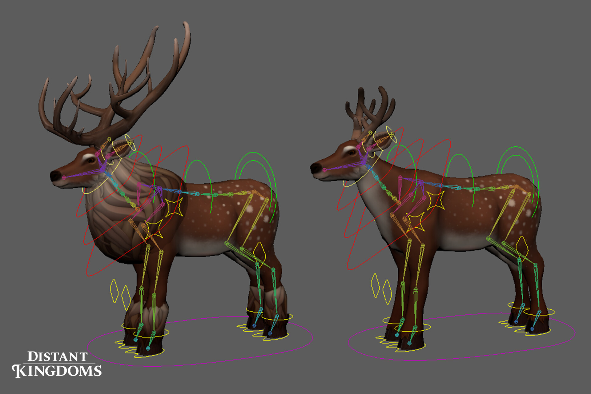 Katy Wood - Deer Creatures - Distant Kingdoms