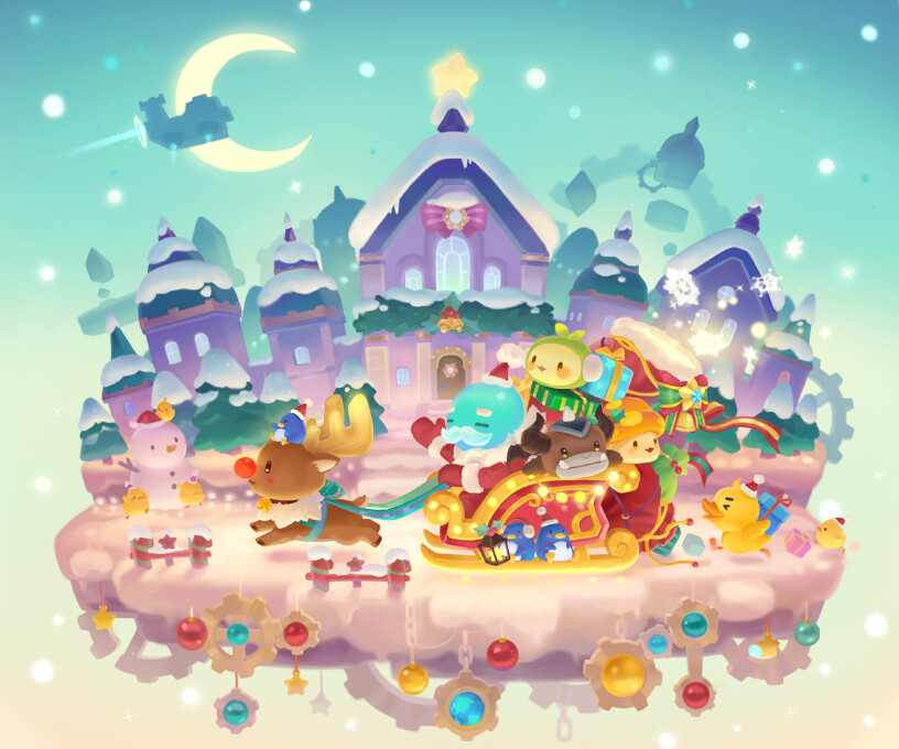 ArtStation - Maplestory 2 illustration