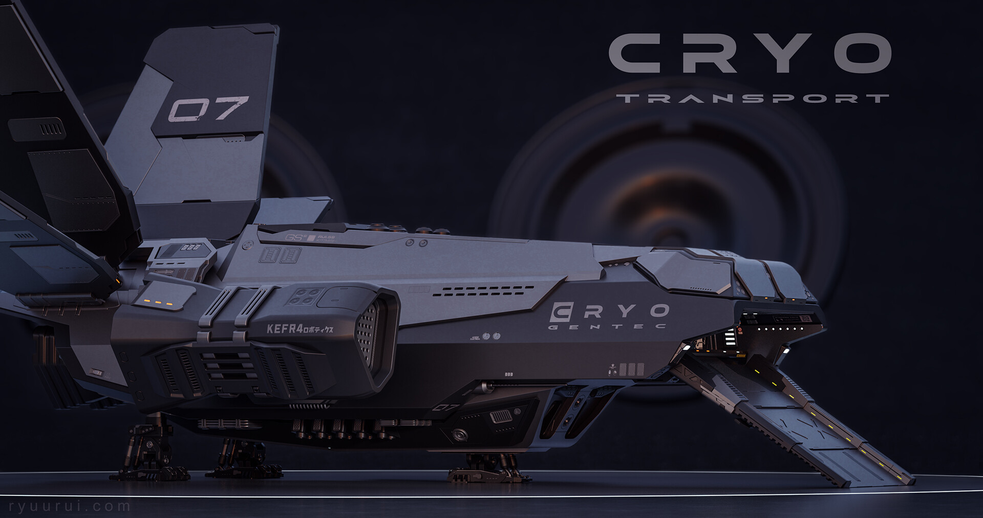 Ponte Ryuurui - CRYO GenTec transport ship