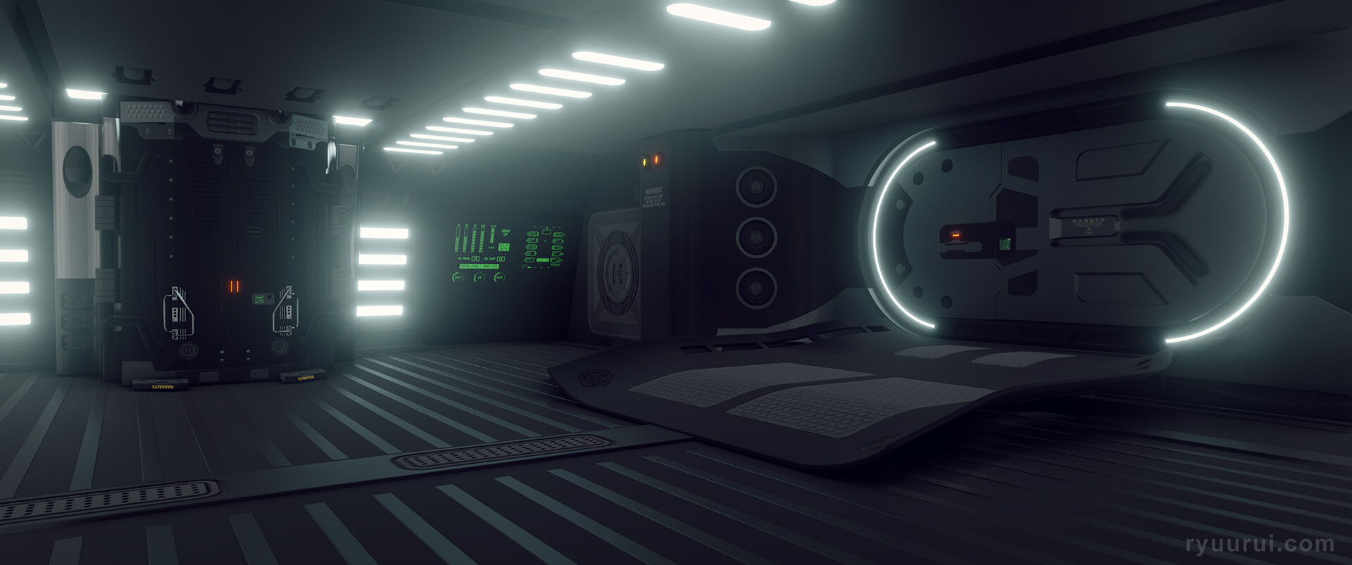 Ponte Ryuurui - CRYO GenTec transport ship