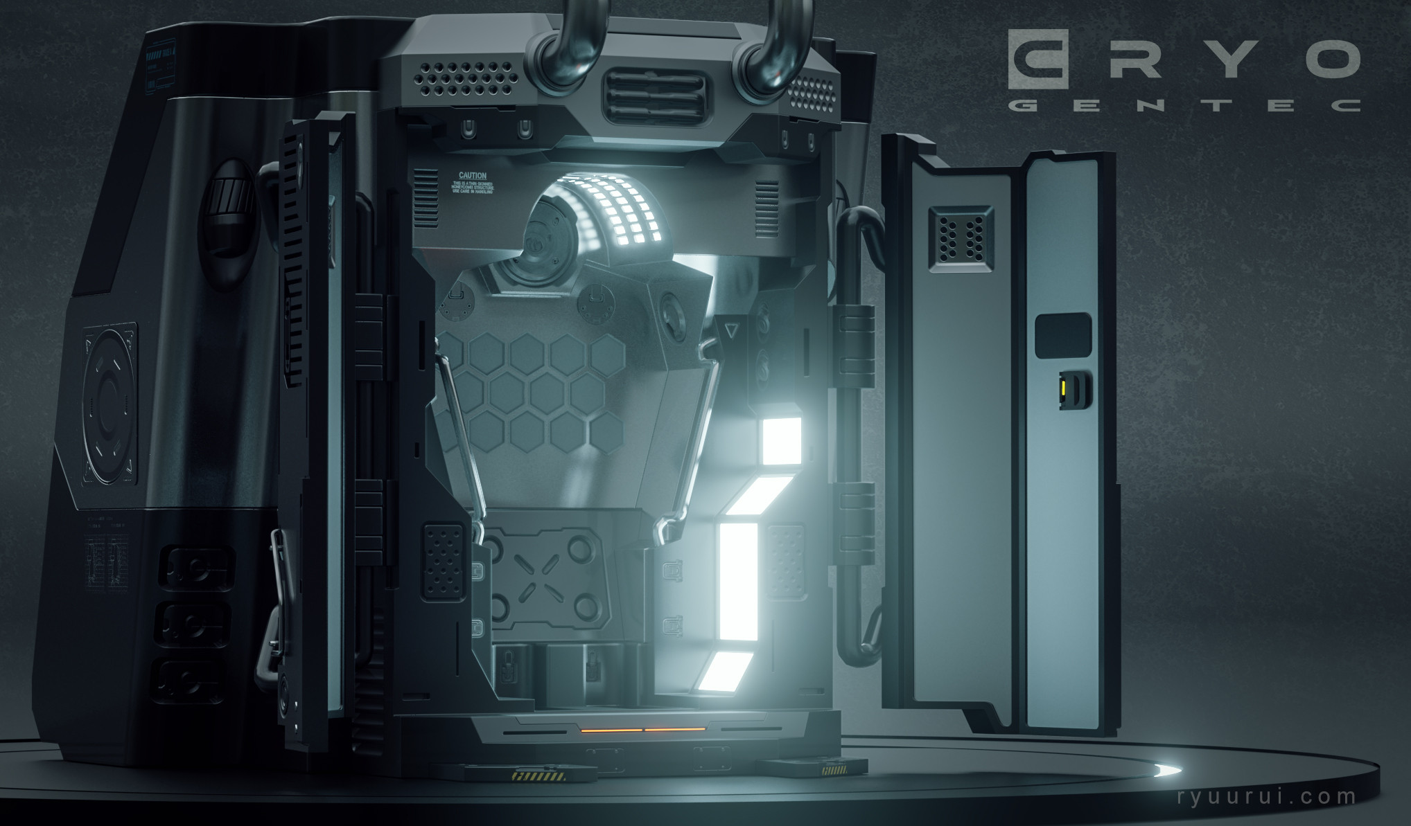 Ponte Ryuurui - CRYO GenTec transport ship