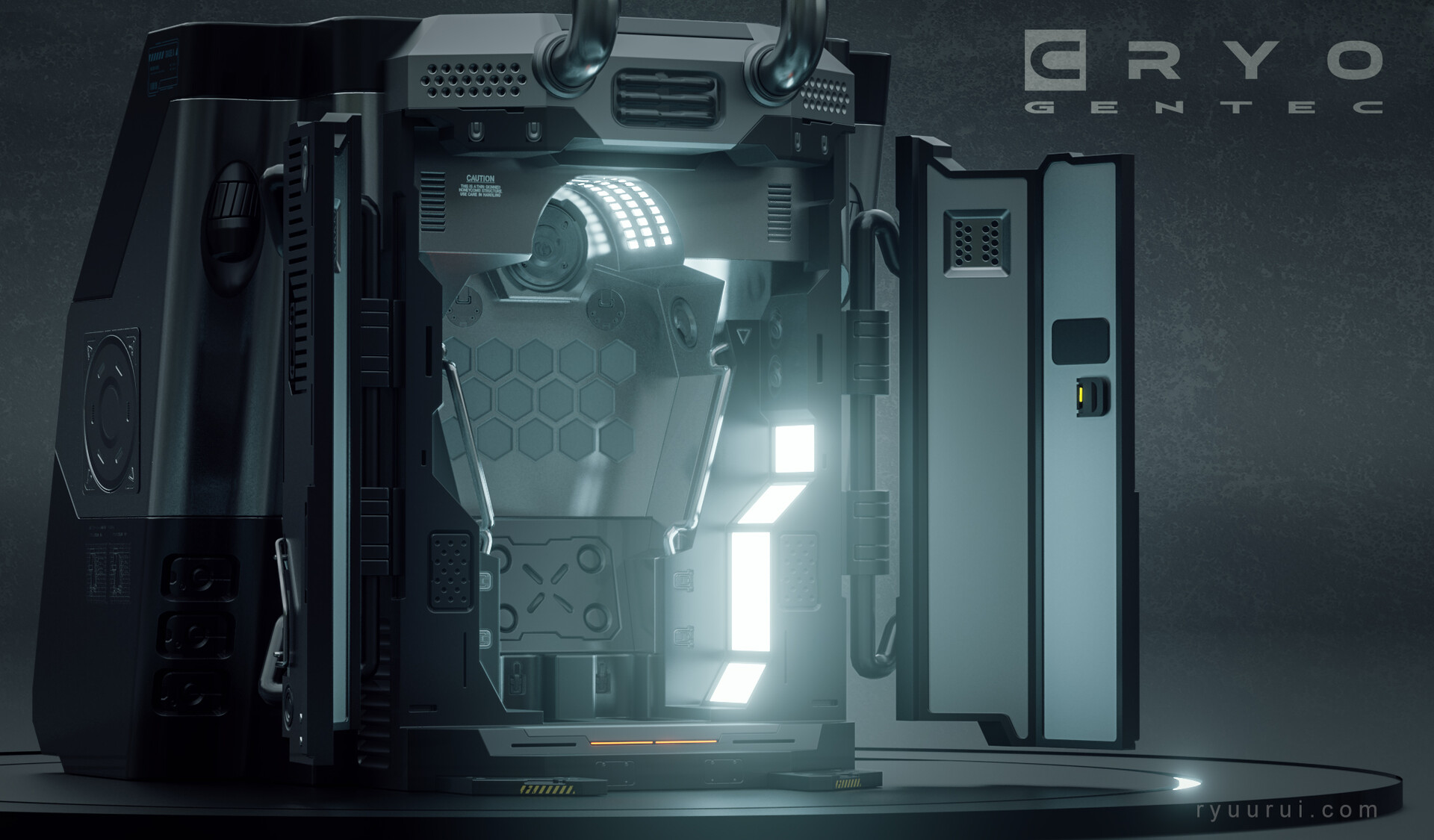 Ponte Ryuurui - CRYO GenTec transport ship