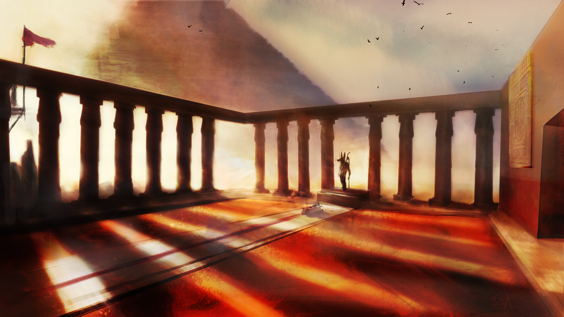 ArtStation - Digital Sacrificial Alter Environment Design