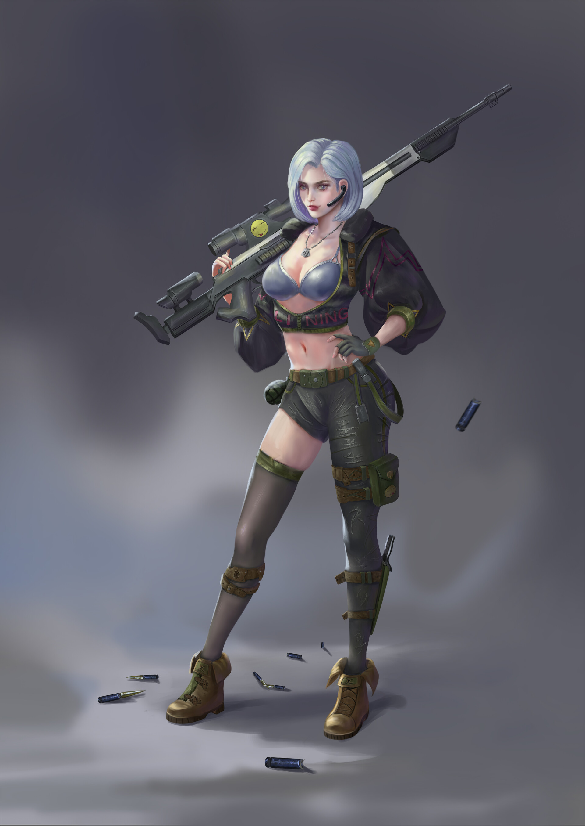 ArtStation - gunner_female