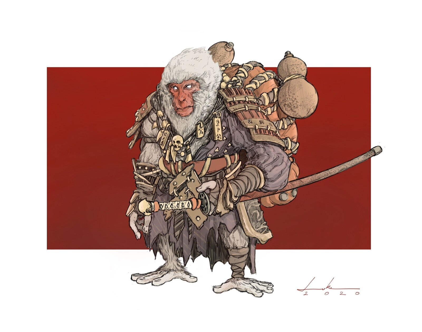 ArtStation - Sensei Macaque