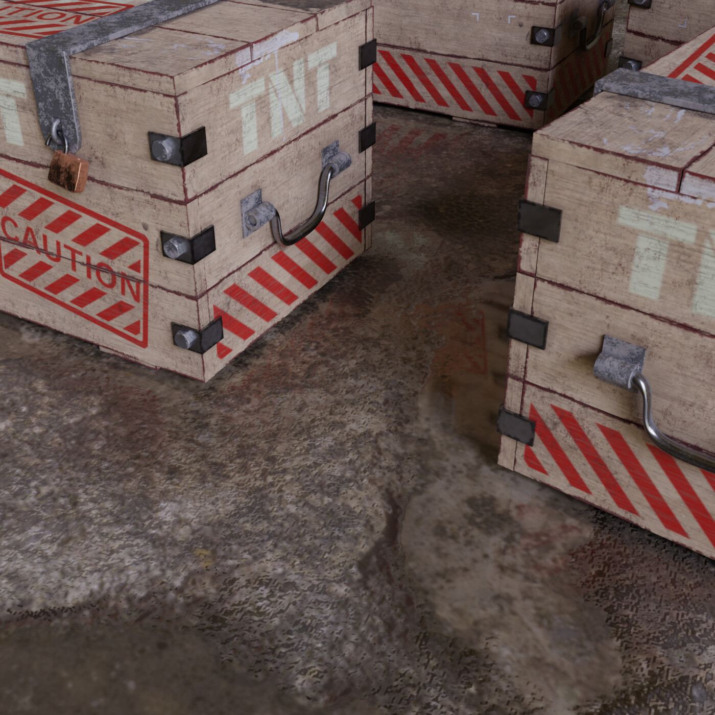 Hopeful Design - TNT military crate