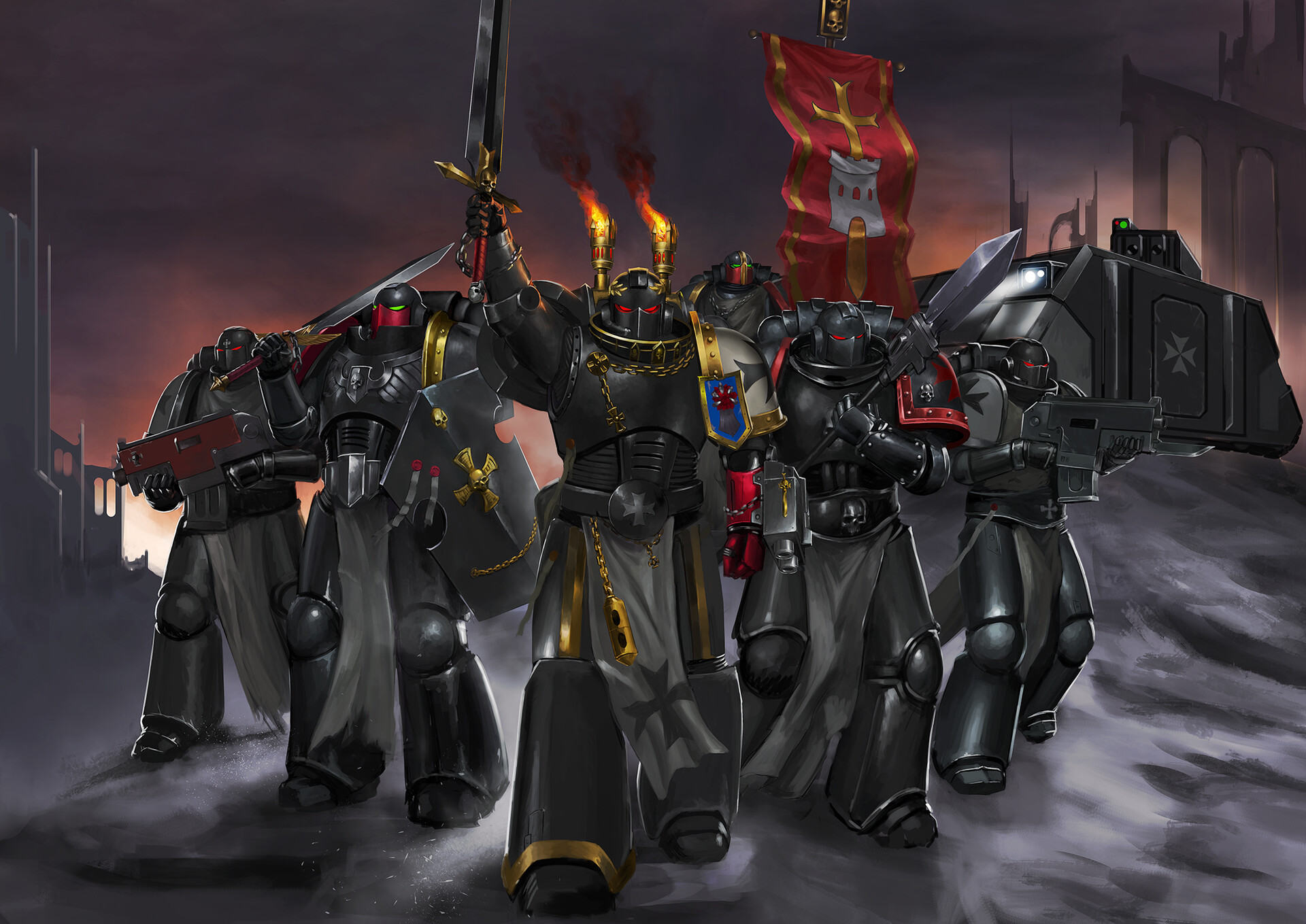 ArtStation - Black Templars