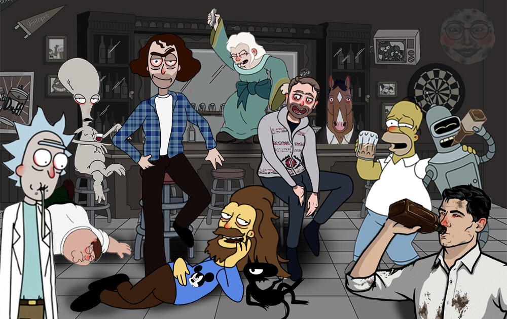 Daria Rusu - cartooning people