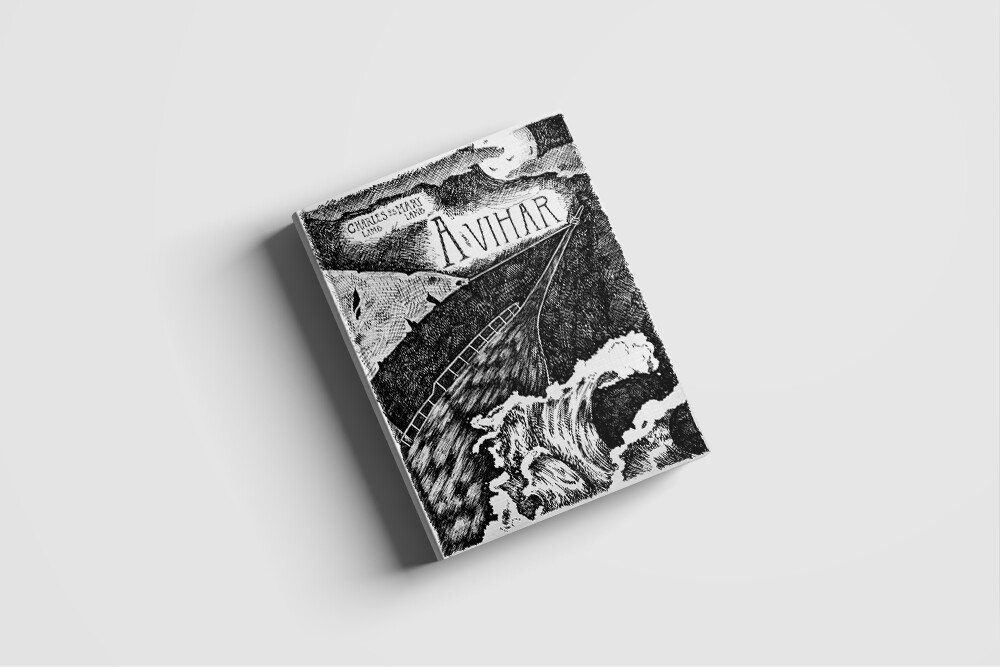 ArtStation - Shakespeare - The Tempest (book cover)