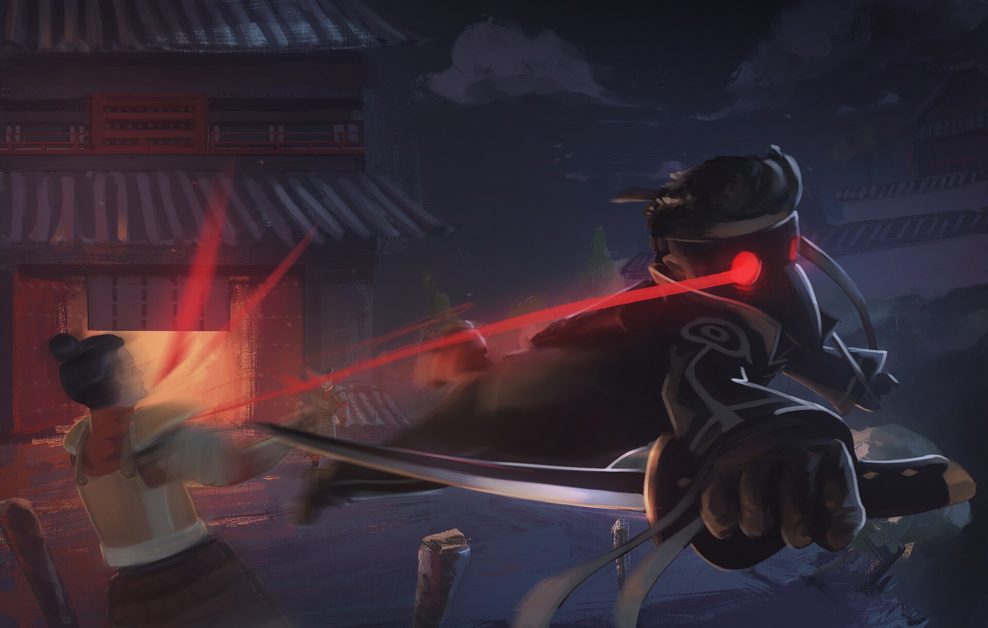 ArtStation - Splash art of my assassin boi