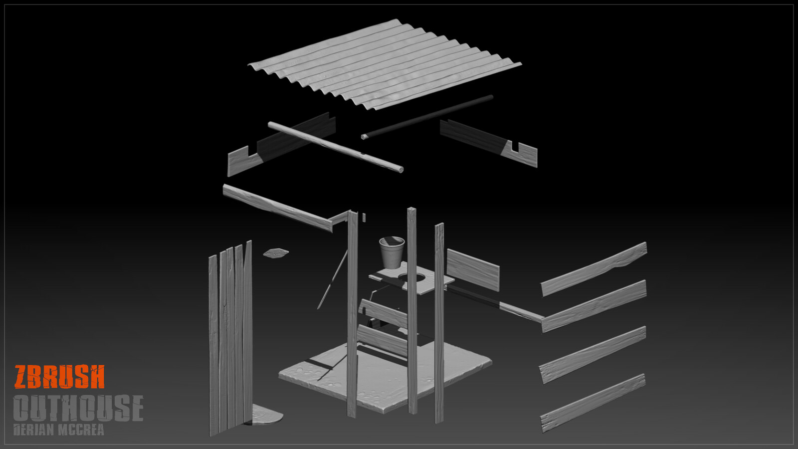 Derian McCrea - == LOW TO HIGH POLY PROP ASSET