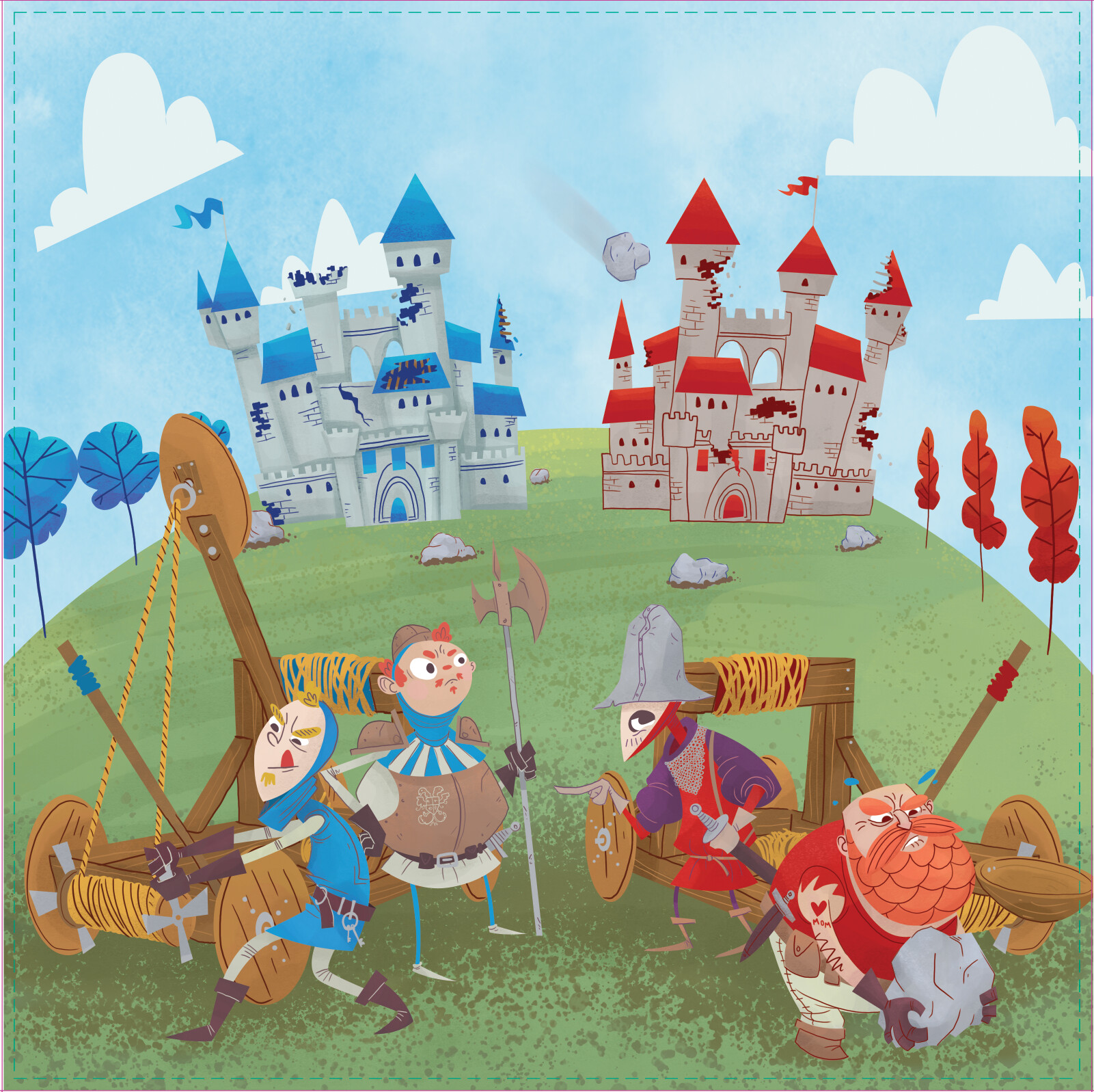 ArtStation - Catapult Castle Game