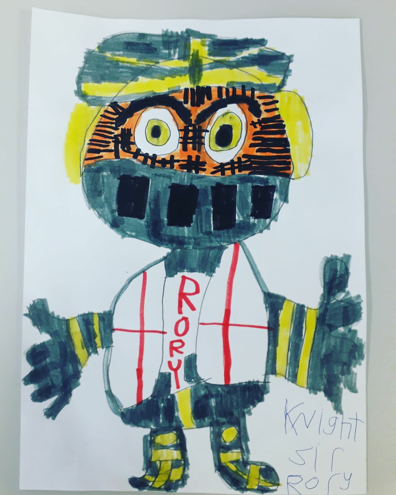 AwesomeDesignsROCK29 - Knight Sir Rory Drawing