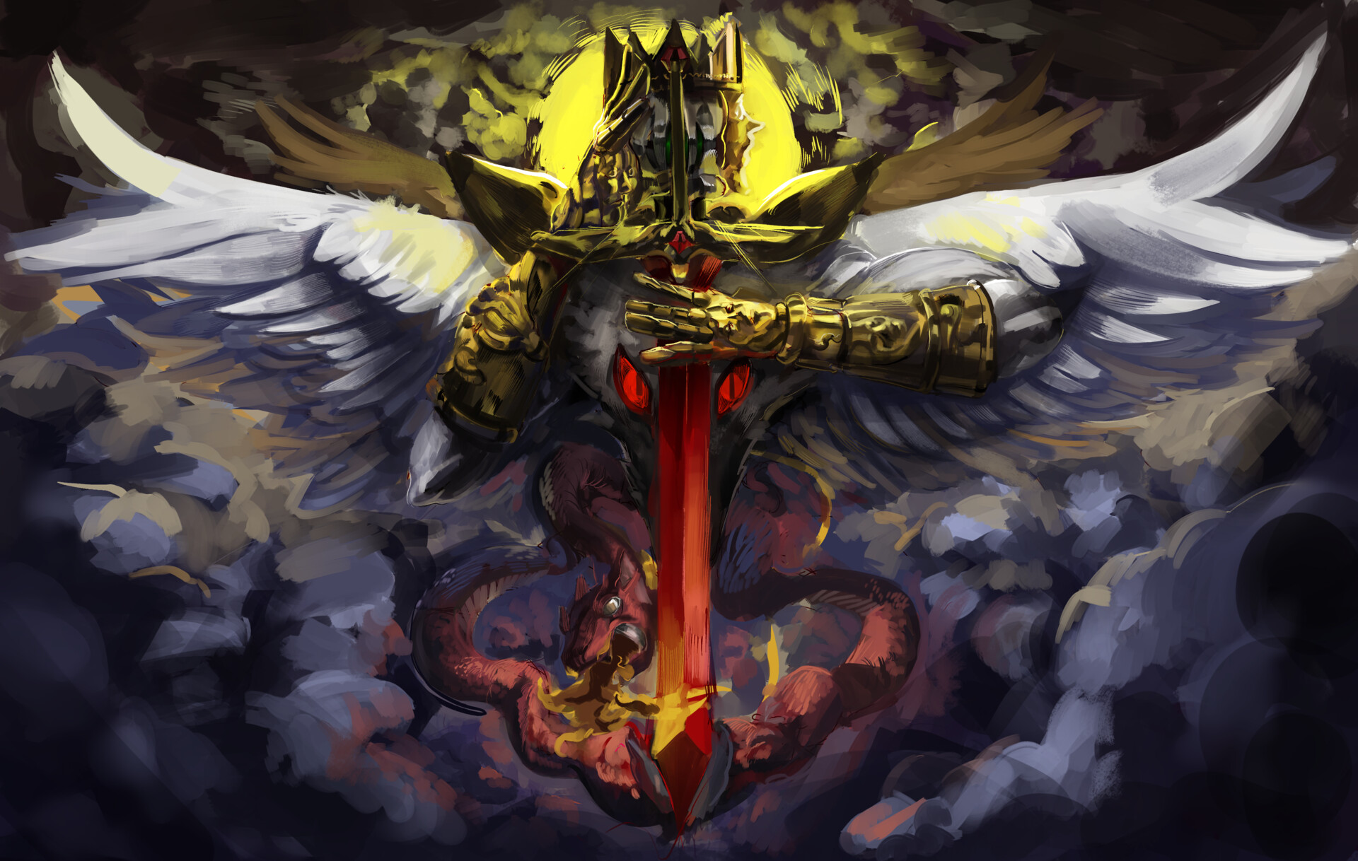 ArtStation - Saint Michael