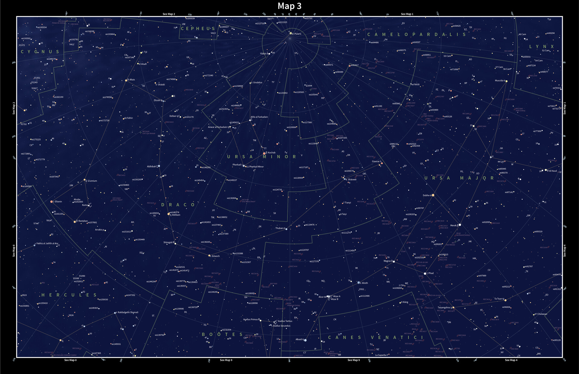 Astronomy Star Atlas