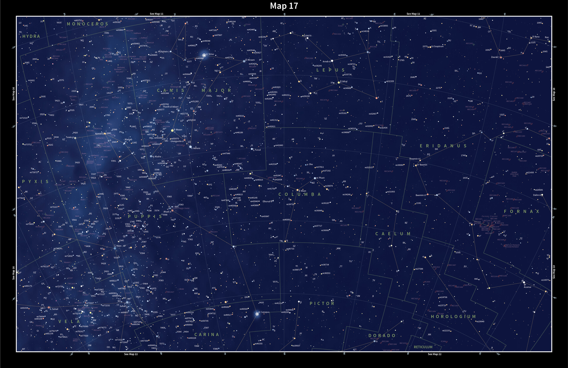 Astronomy Star Atlas