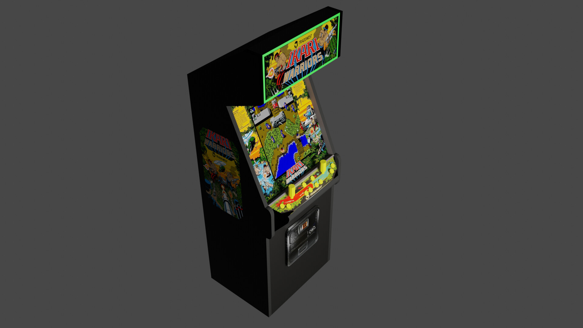 ArtStation - Arcade Ikari Warriors