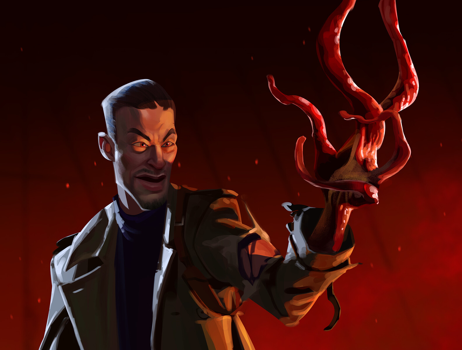 ArtStation - Parasyte study