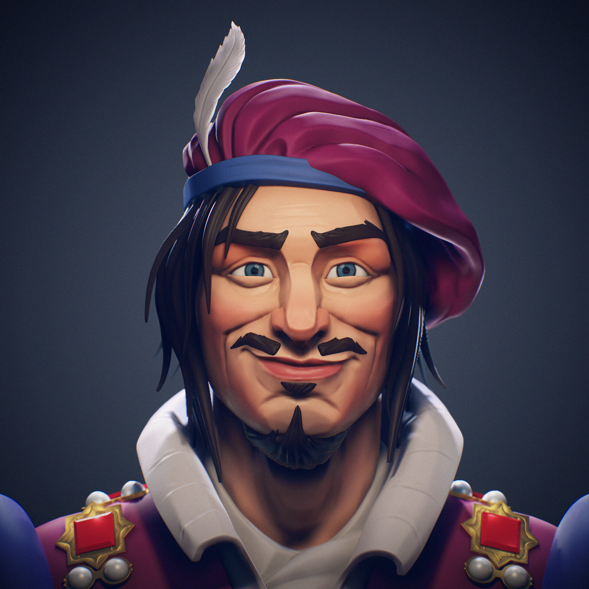 Hugo Léger - Witcher 3 - Dandelion 3D