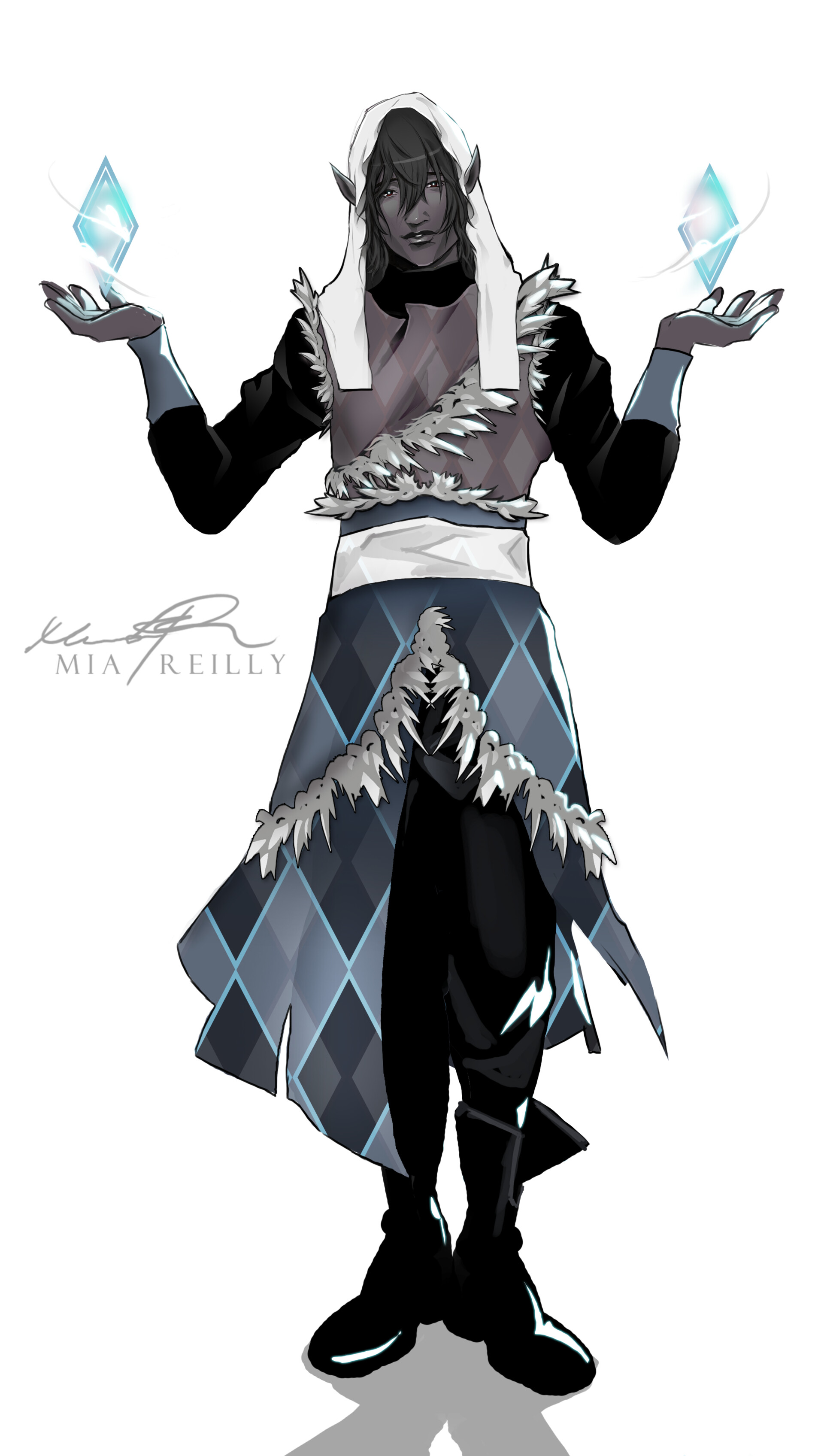 ArtStation - Auramancer Drow