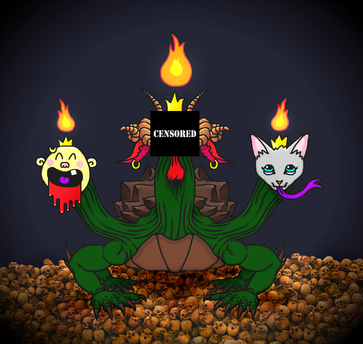 ArtStation - Baby Beast of the Apocalypse - MS Paint