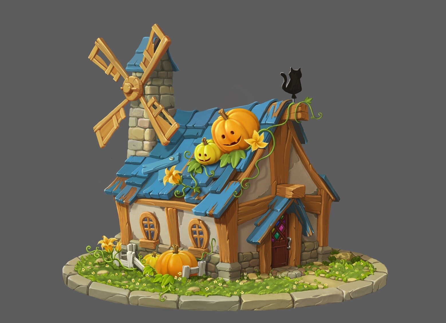 ArtStation - Pumpkin House