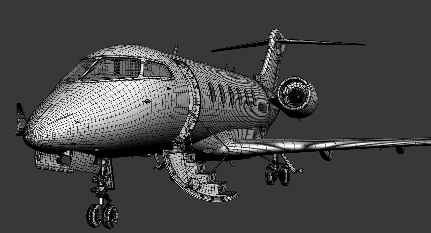 Pavel Titov - Private Jet 3d model