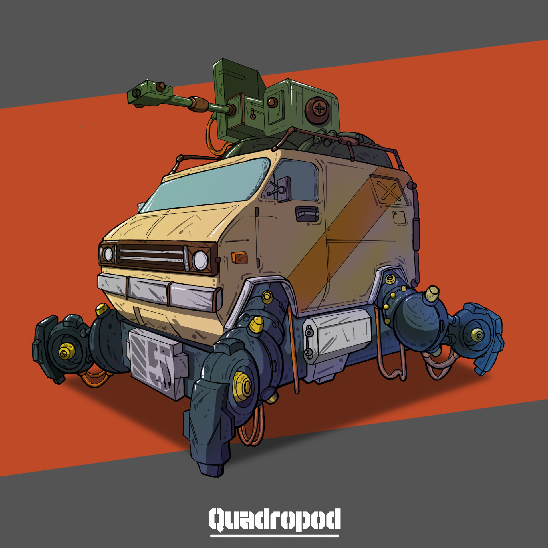 ArtStation - Quadropod