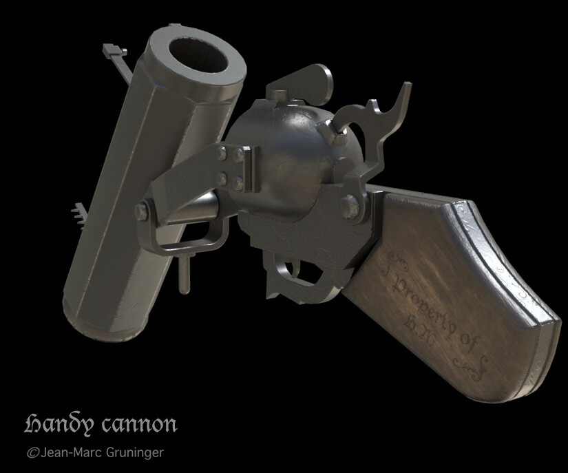 ArtStation - the handy cannon