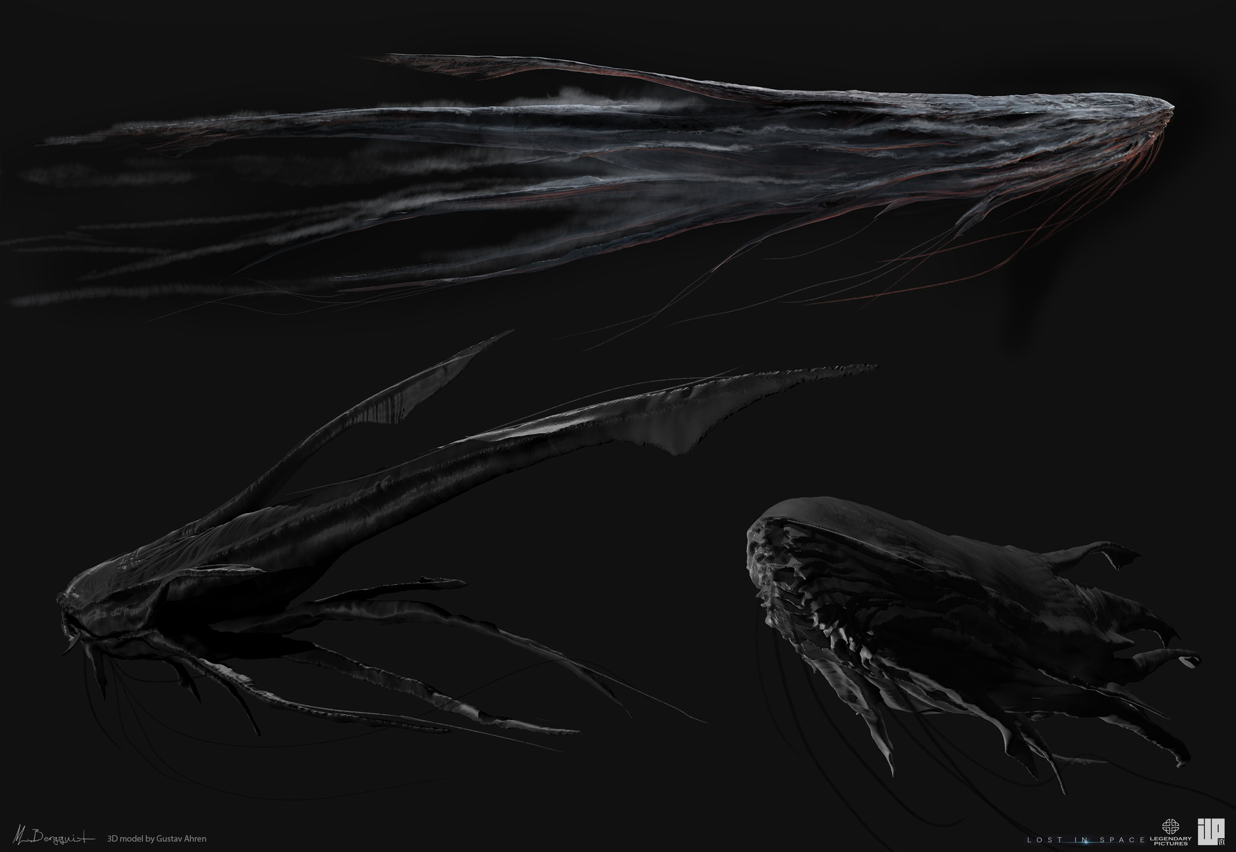 Martin Bergquist - Lost in Space s2 - Gas planet creature