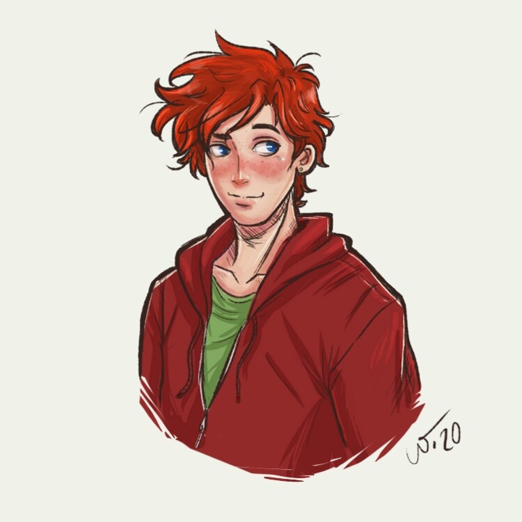 ArtStation - Red boy