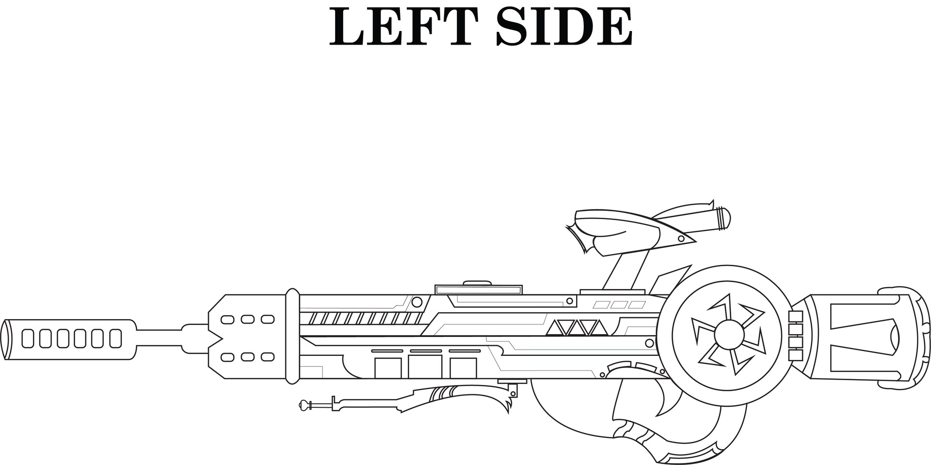 black ops ray gun coloring pages