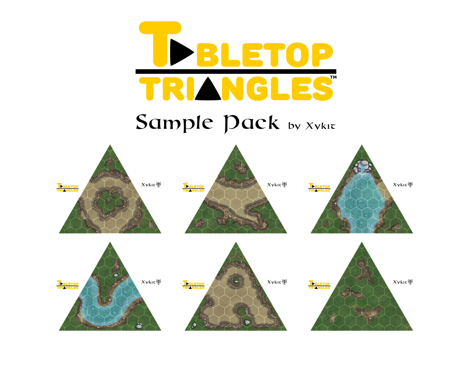 ArtStation - Tabletop Triangles, Printable RPG Maps