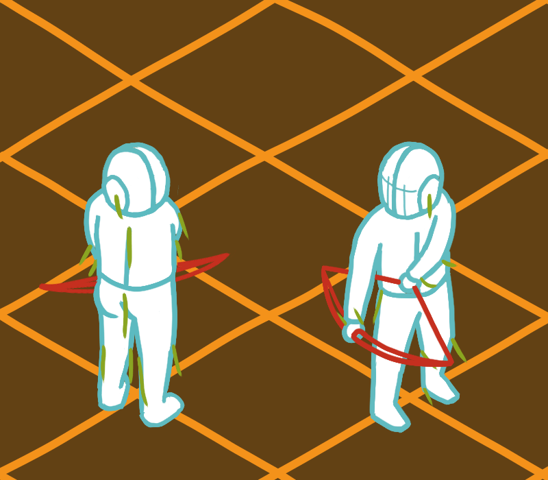 Oliver Yu - Hand-drawn Isometric Weapons Guide