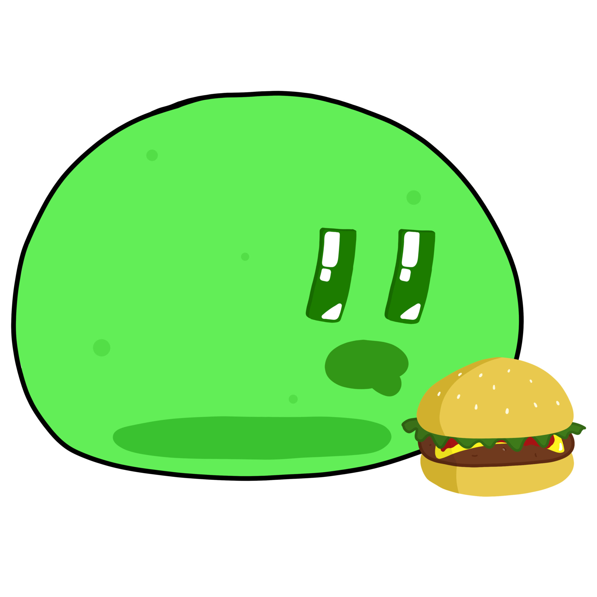 ArtStation - Burger Slime