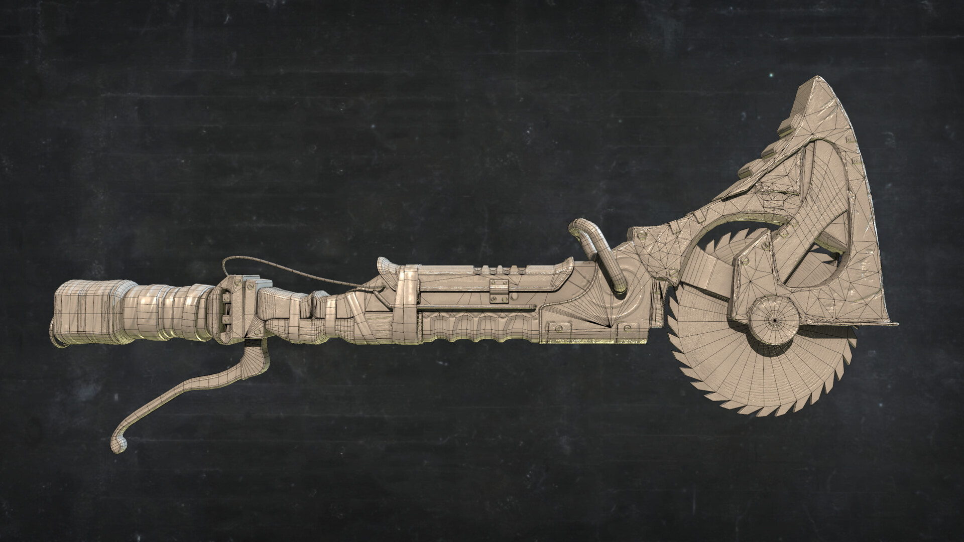 Dave Miragliotta - Borderlands Buzzaxe - Fan Art