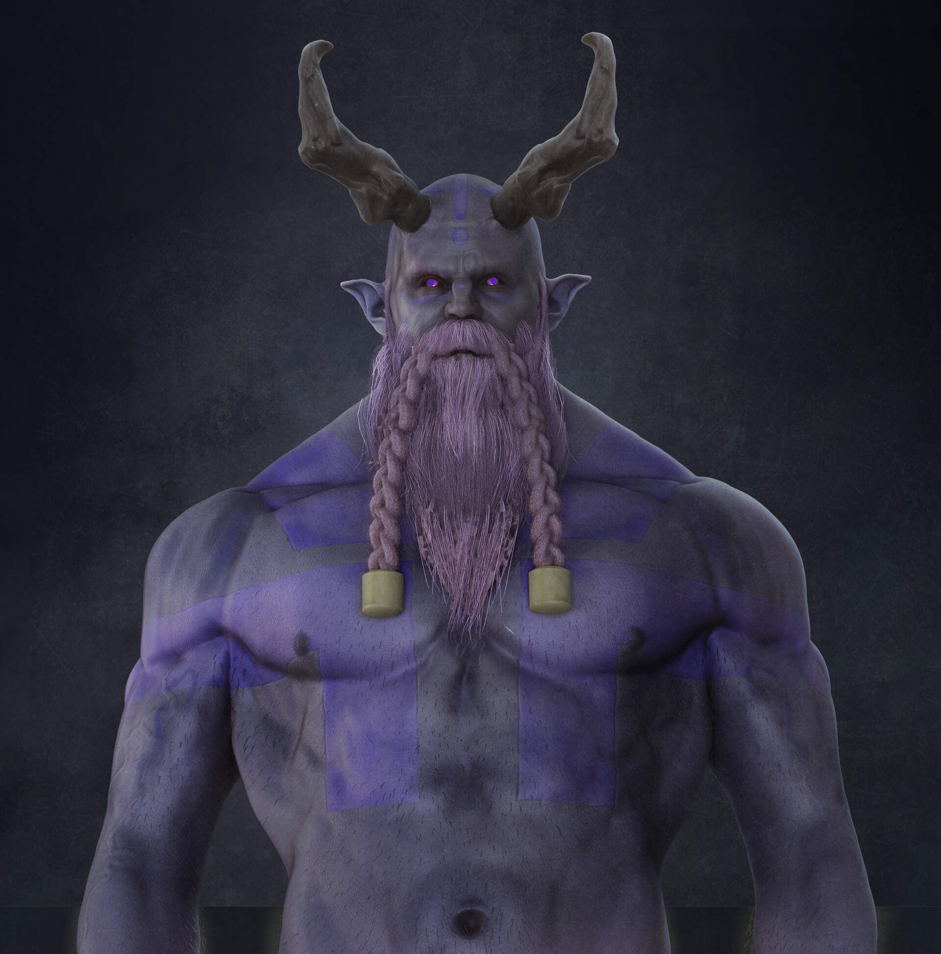 ArtStation - Jötnar 2 (Norse Forest Giant)