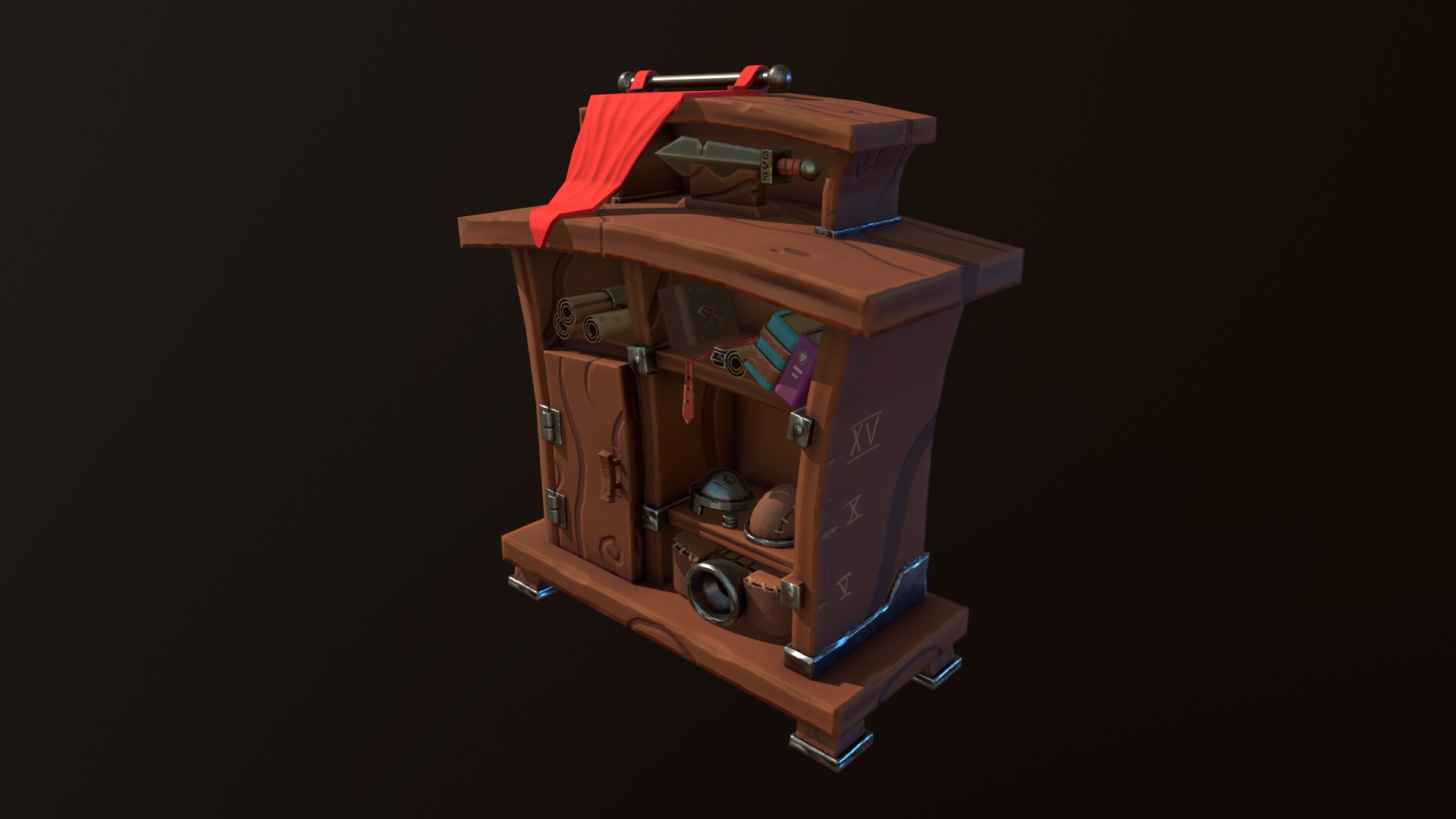 ArtStation - Closet of a Young Warrior