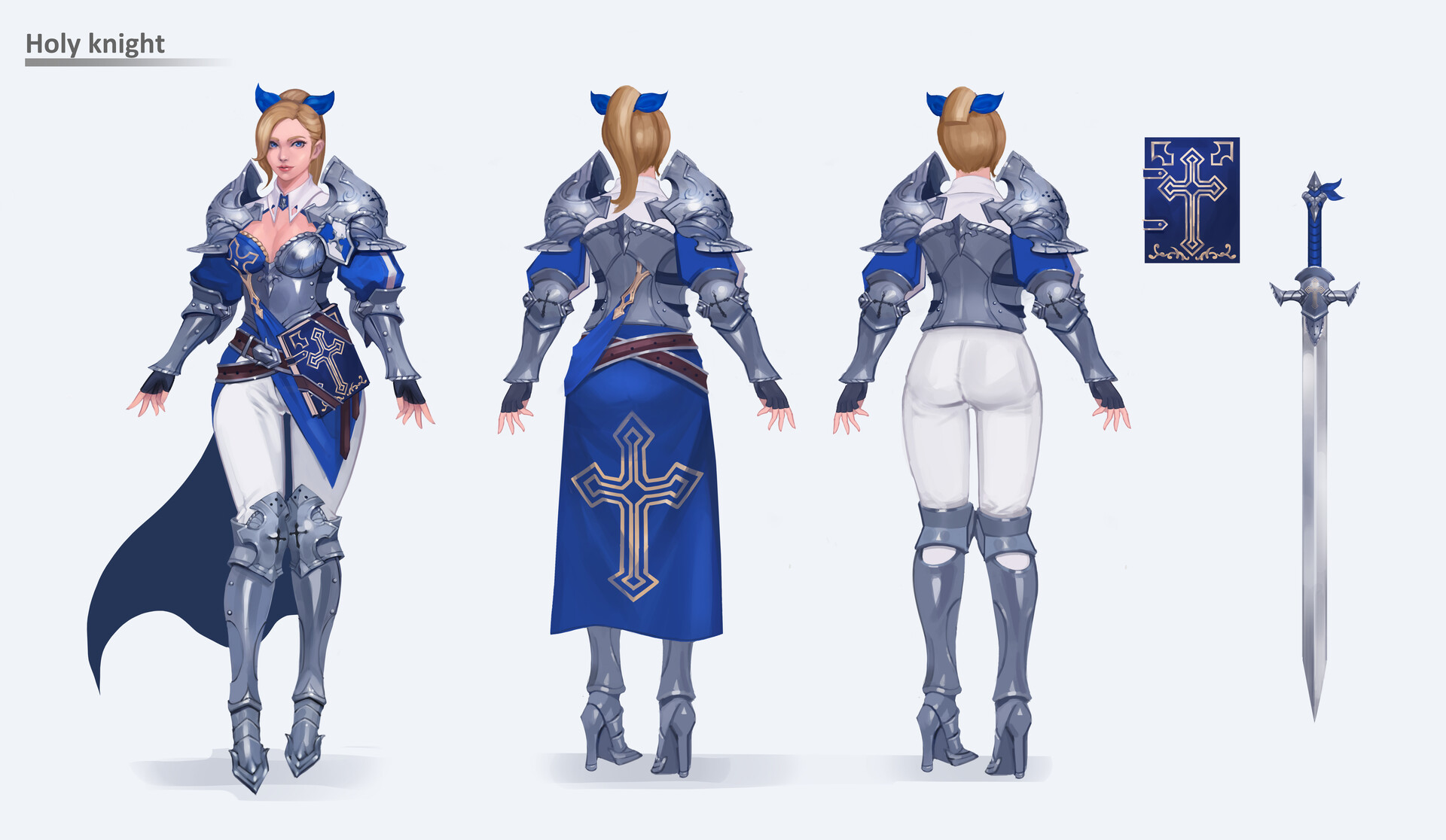 Holy Knight Anime Characters