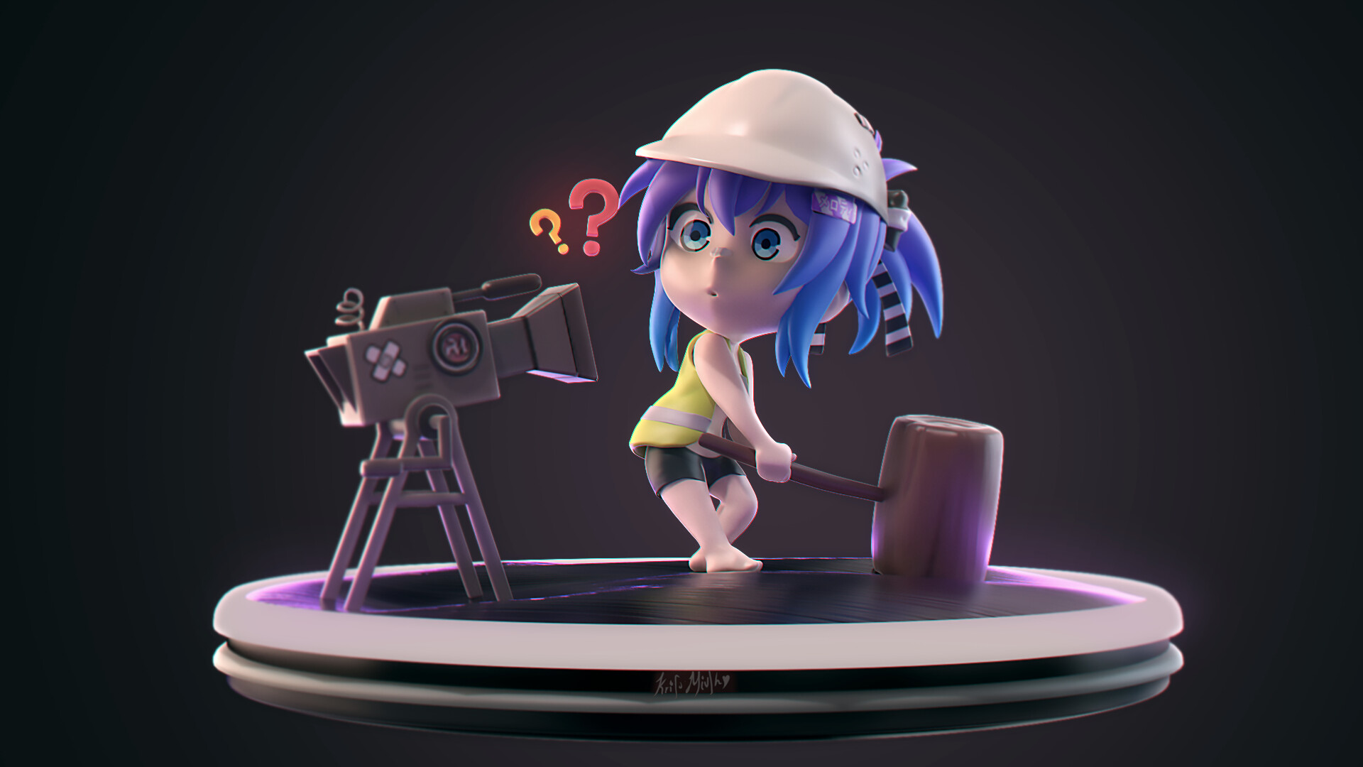 ArtStation - Melody Projekt - Valentine gift