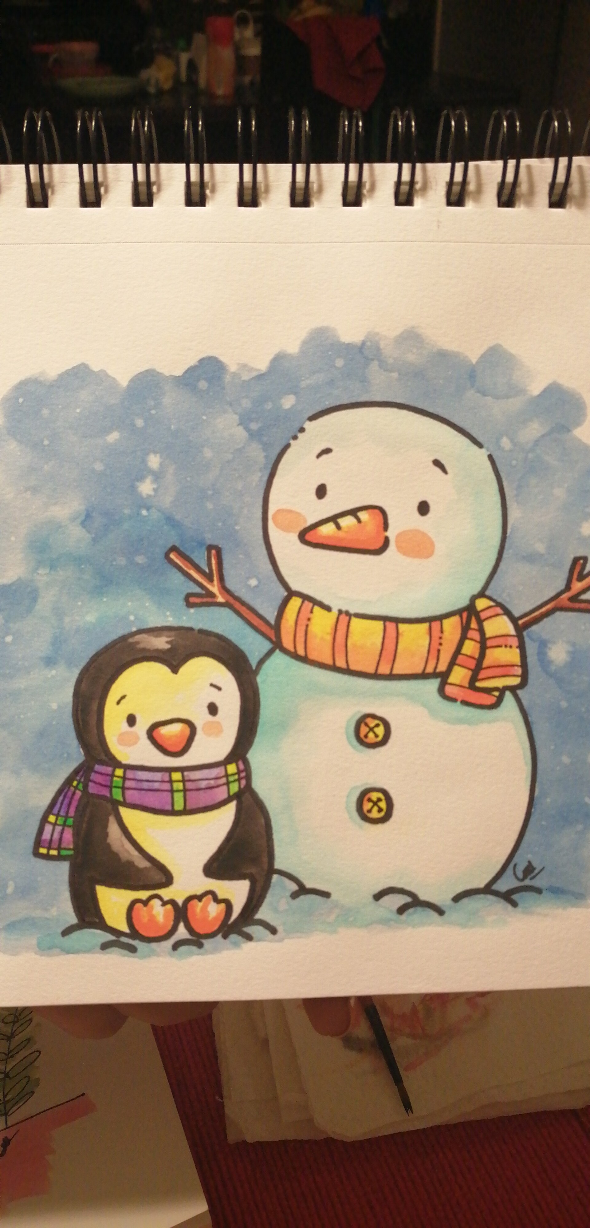 ArtStation - Winter Friends