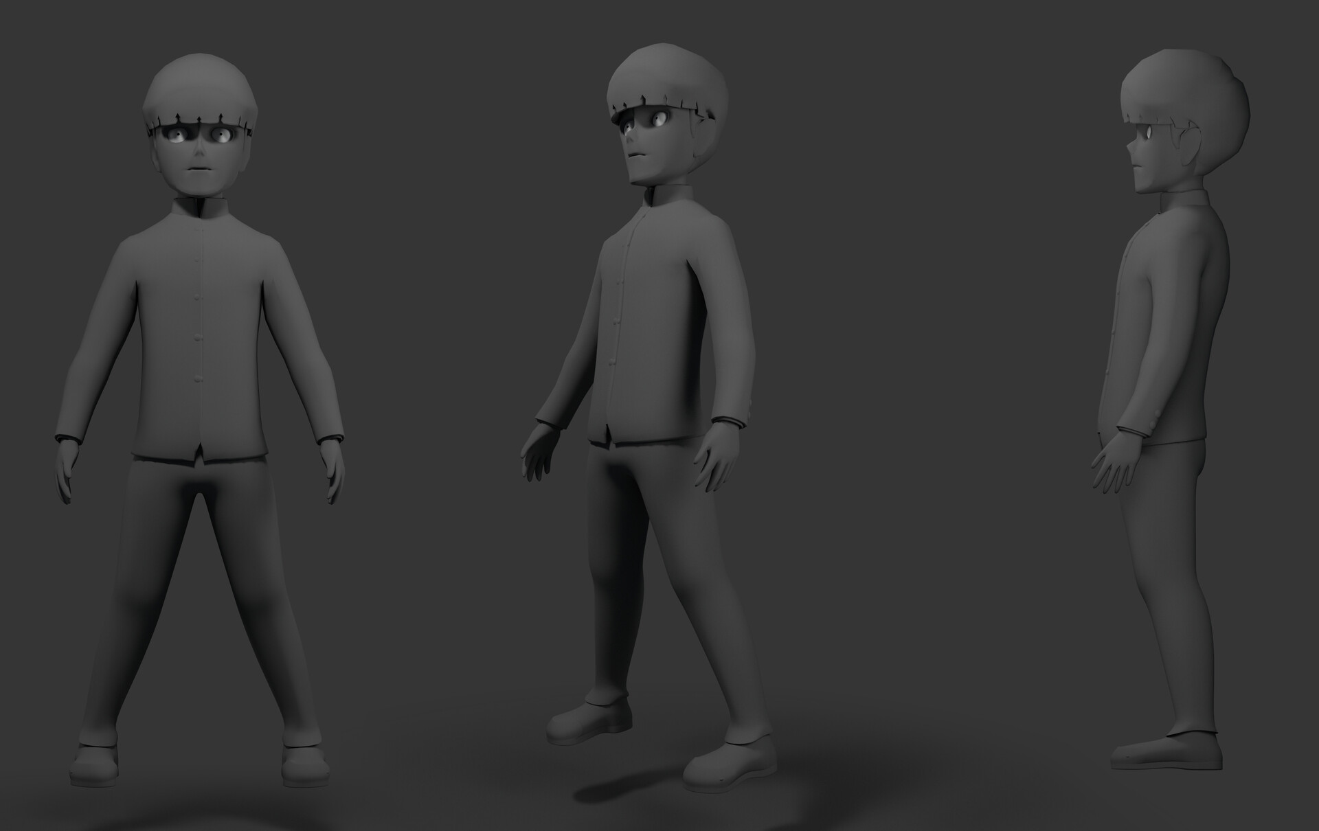 ArtStation - 3D Modeling Character