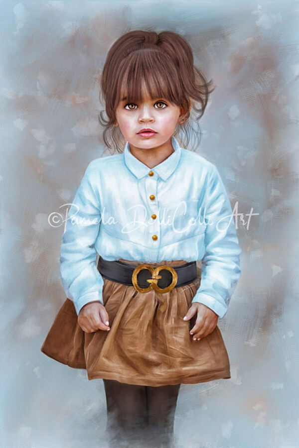 ArtStation - Wee Girl Portrait