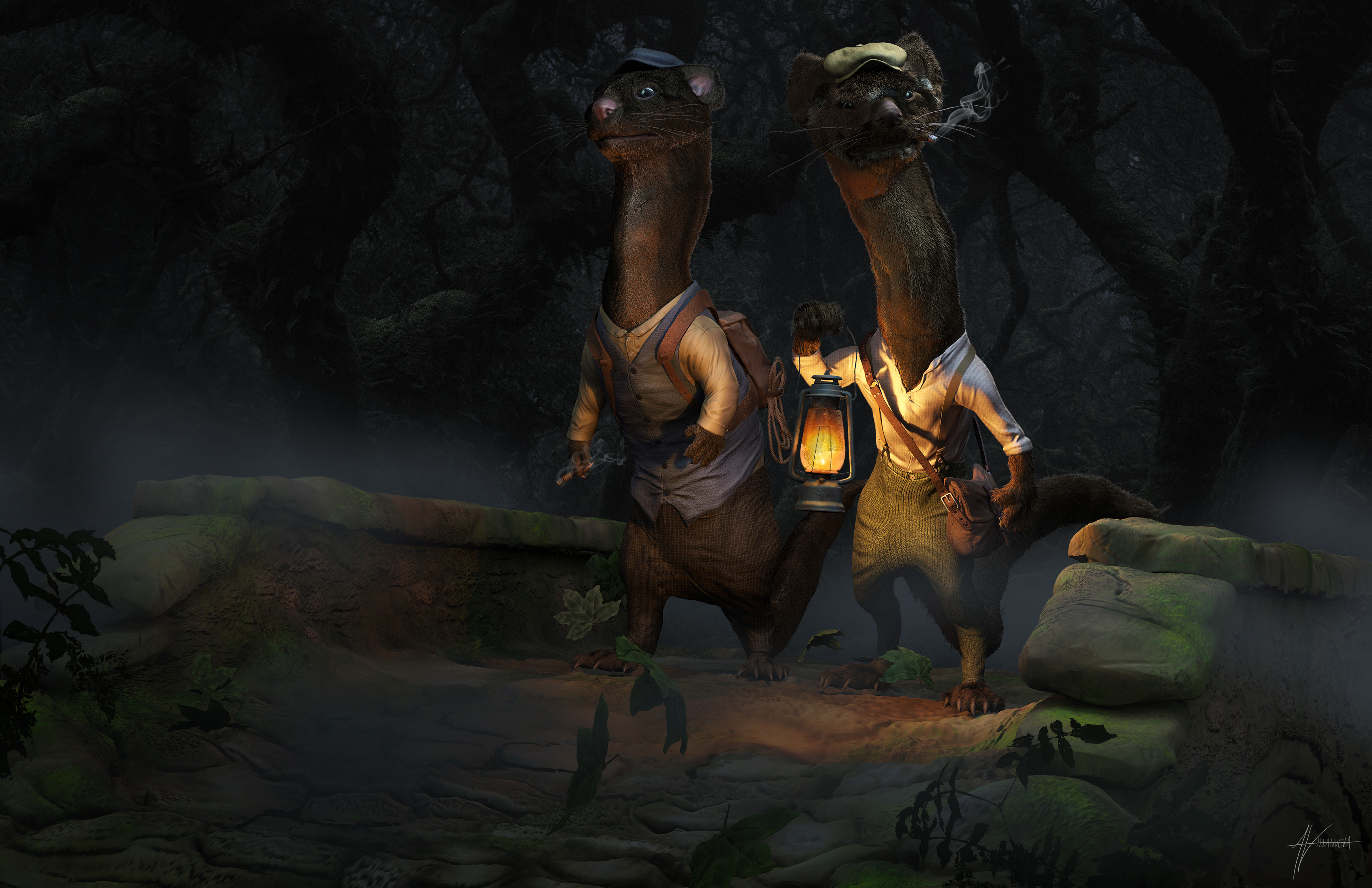 Alan Villanueva - Weasels of the Wild Wood: Bridge to Toad Hall ...