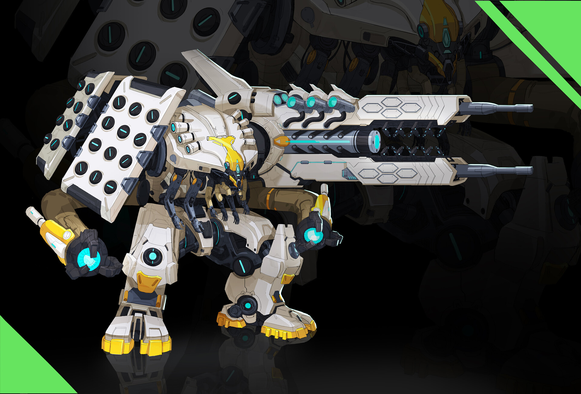 ArtStation - Z series mecha