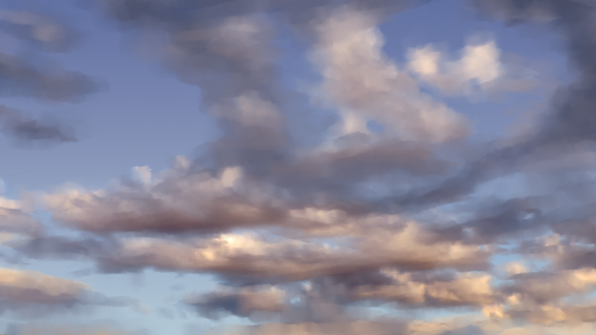 ArtStation - Stylised Clouds2