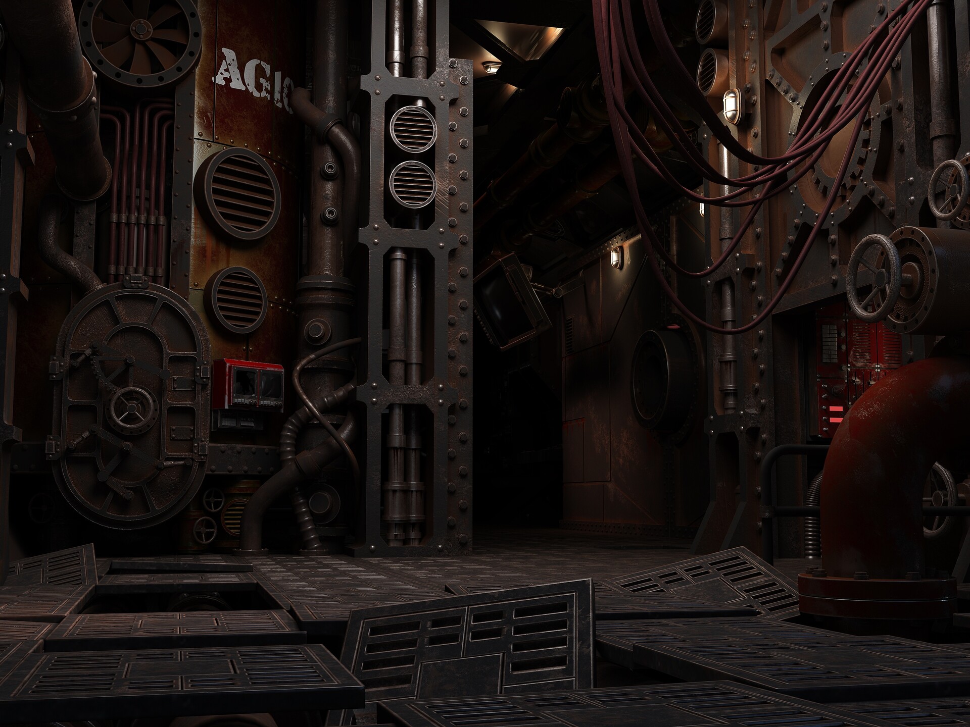 ArtStation - interior WIP