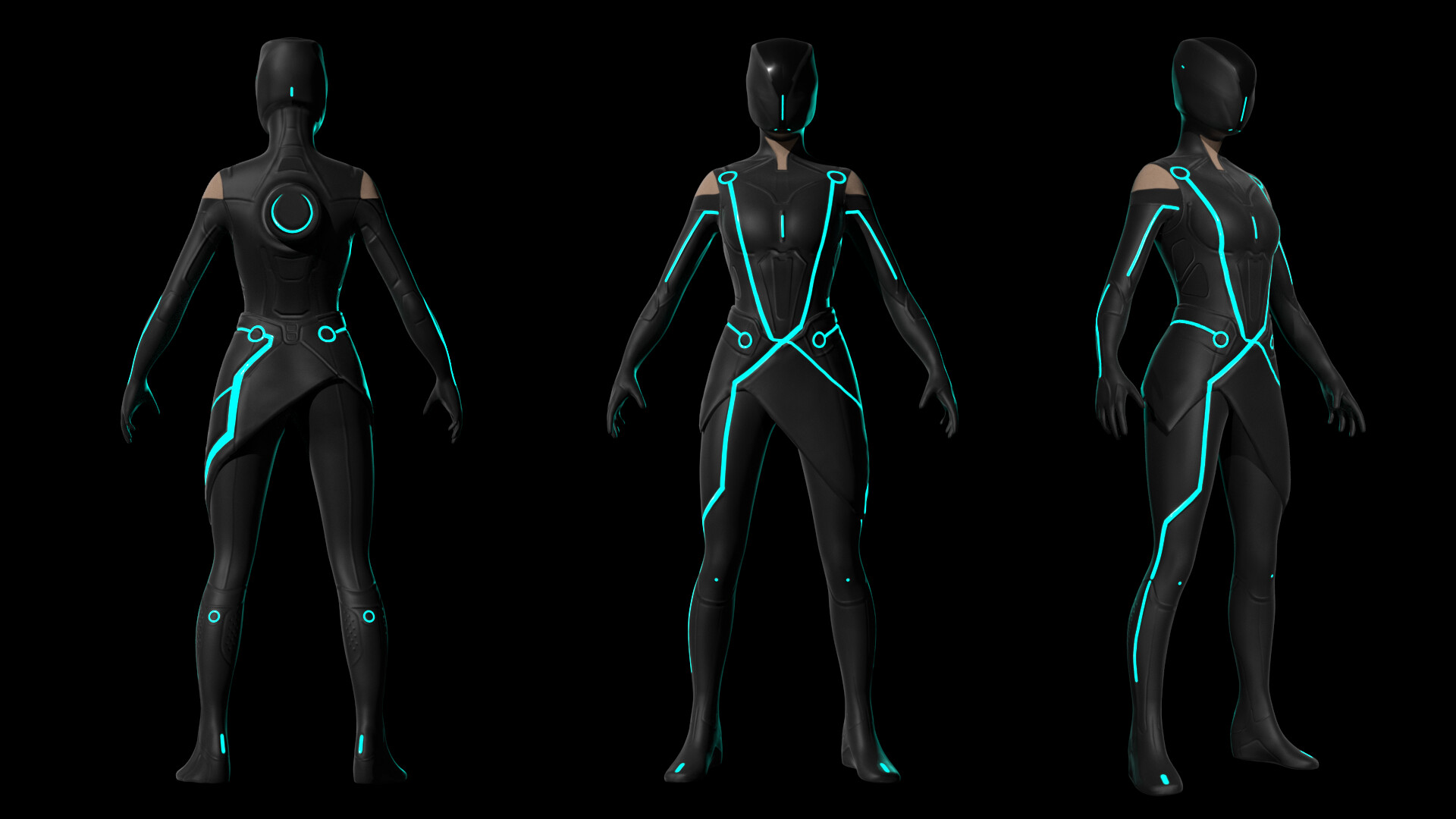 ArtStation - Quorra - Tron Legacy Unity Game