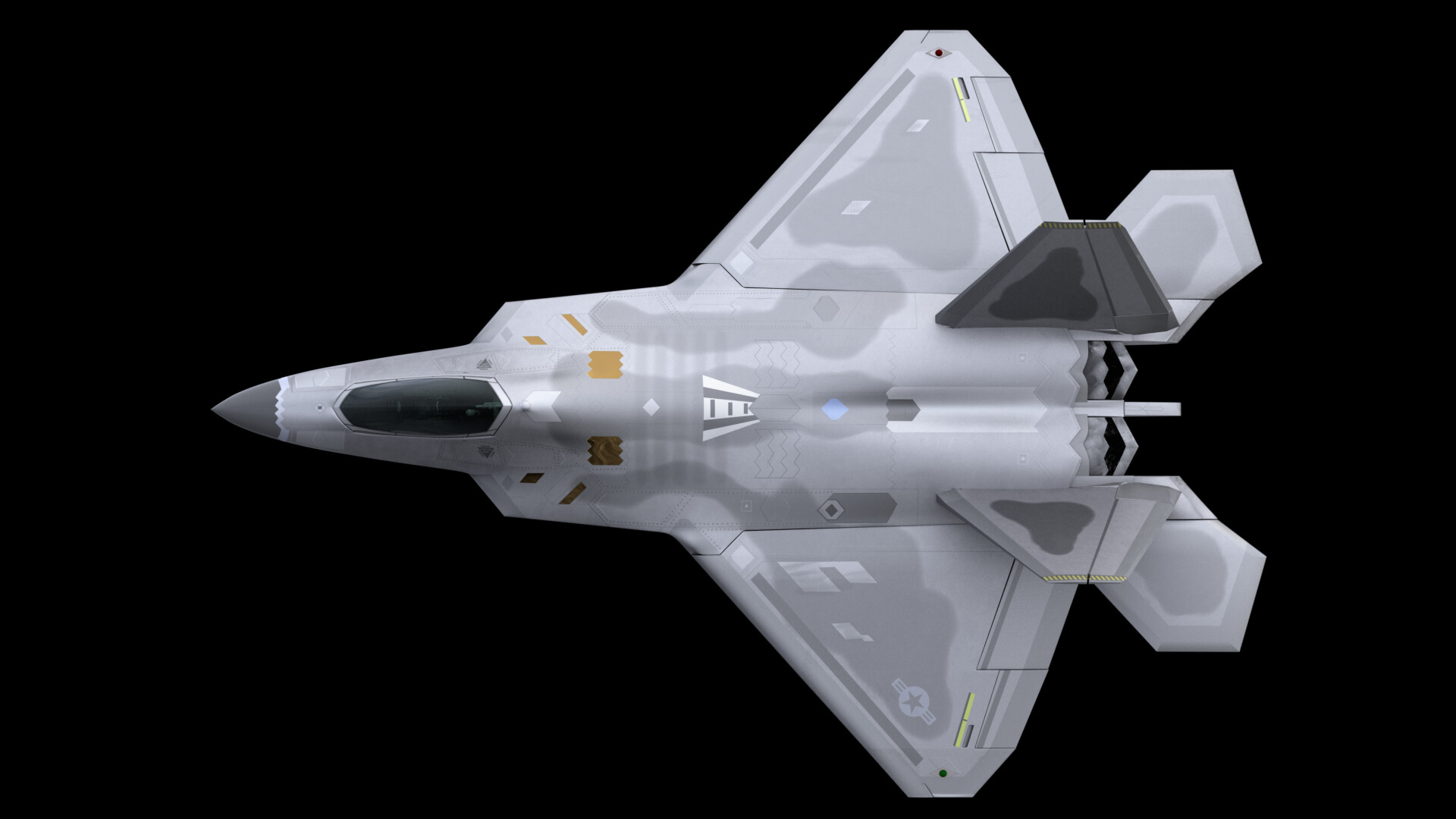 F22 Top View